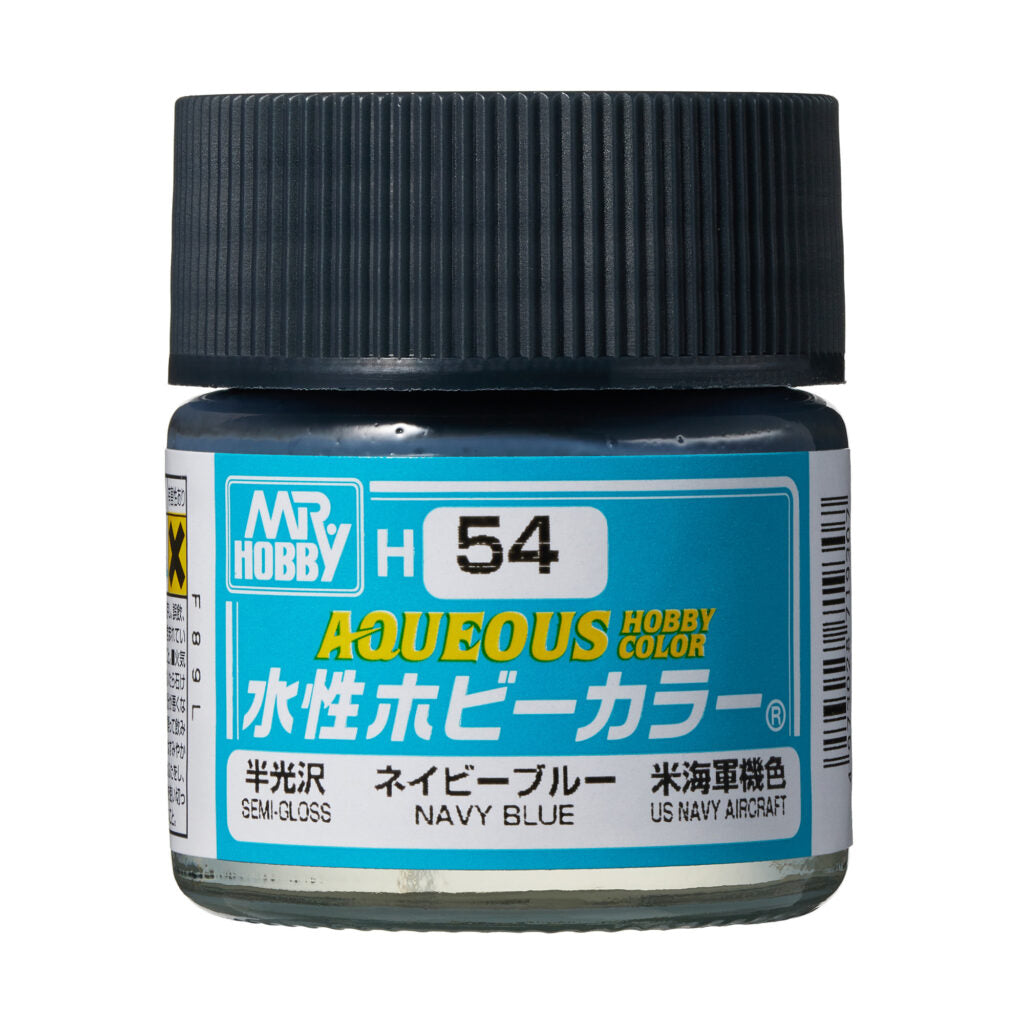 MR HOBBY - GSI Creos Aqueous Hobby Color Sem Gloss Navy Blue H54 10ml – MetaLife