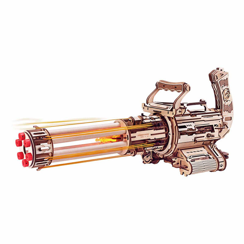 ROKR Rotating-Barrel Machine Gun Toy 3D Wooden Puzzle LQA01 – MetaLife