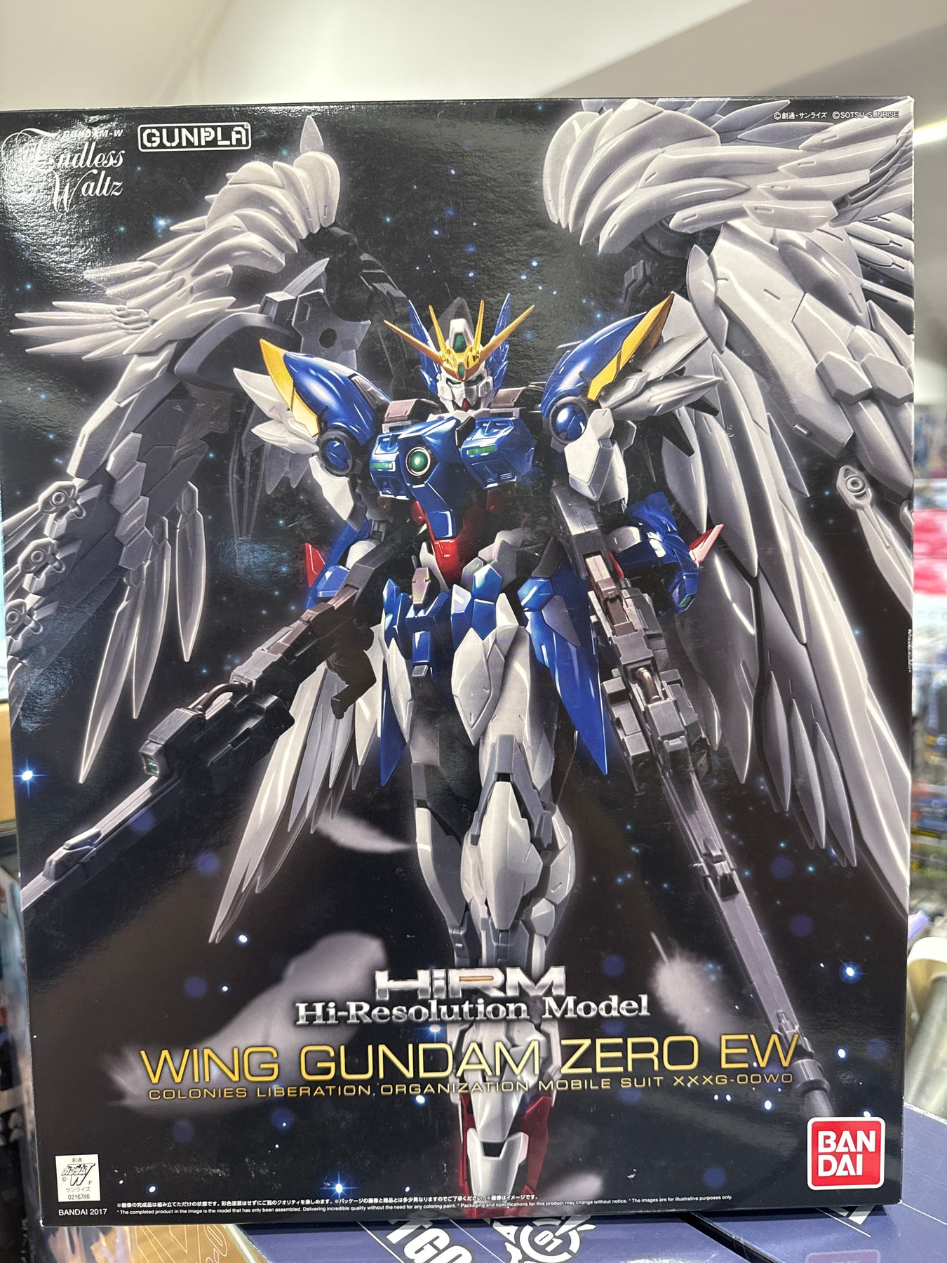 GUNDAM - 1/100 HIRM Hi-Resolution Model Wing Gundam Zero EW PRE-OWNED ...