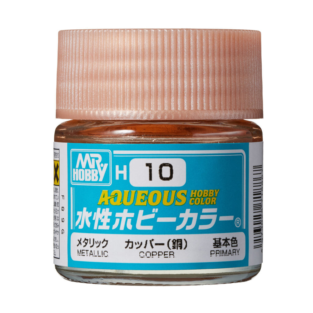 MR HOBBY - GSI Creos Aqueous Hobby Color Metalic Copper H10 10ml – MetaLife