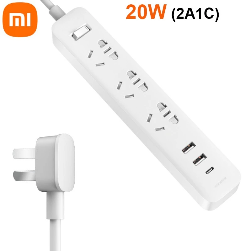 Xiaomi Mijia Power Board With 20W Fast Charging Switch Plug – MetaLife