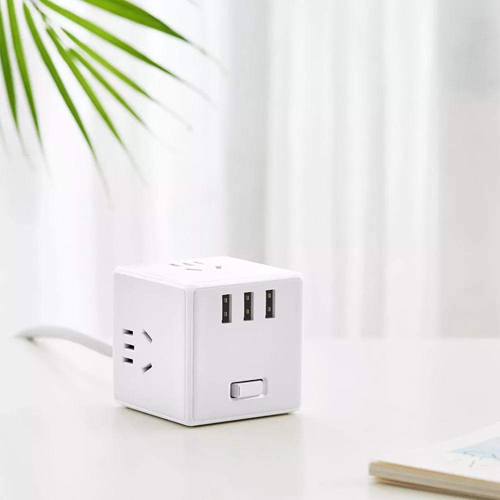 Xiaomi Mijia Cube Power Board Converter 3 USB 3 Outlet – MetaLife