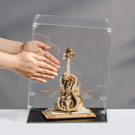 ROKR Display Case Dust Cover for 3D Puzzles RFM04 [PRE-ORDER] – MetaLife
