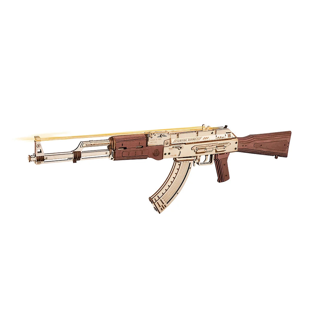 ROKR AK-47 Assault Rifle Toy Gun 3D Wooden Puzzle LQ901 – MetaLife