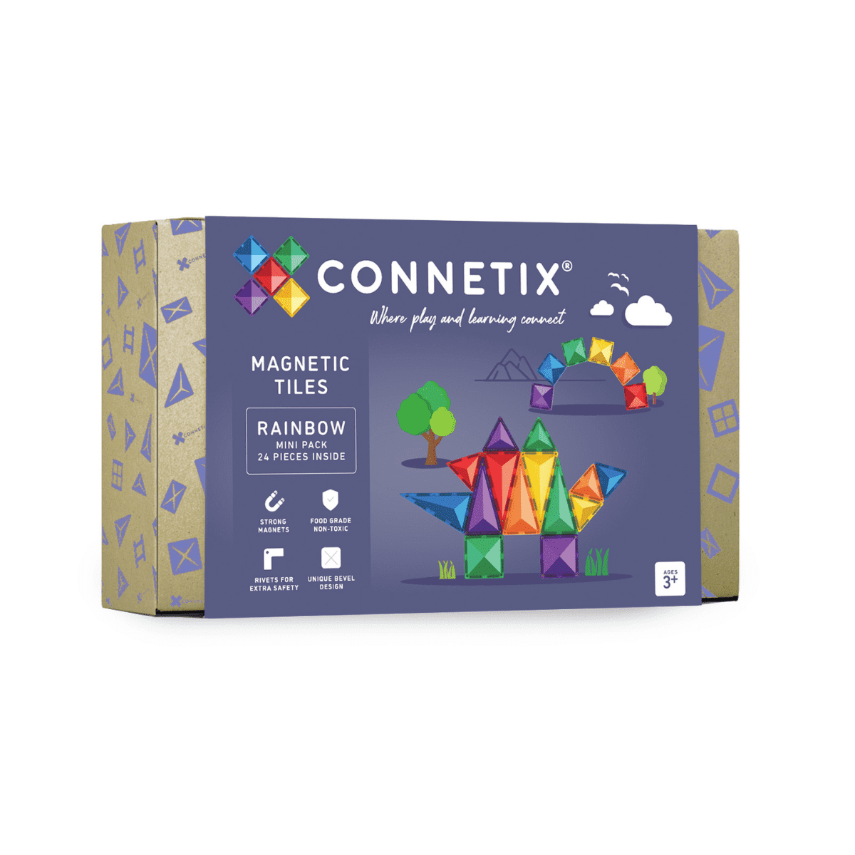 Connetix - Rainbow Mini Pack 24 pc – MetaLife