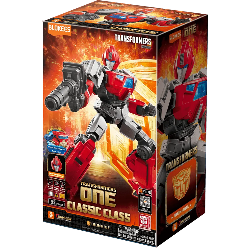 Blokees Transformers Ironhide 19 Model Kit Classic Class 19 Luminous E ...